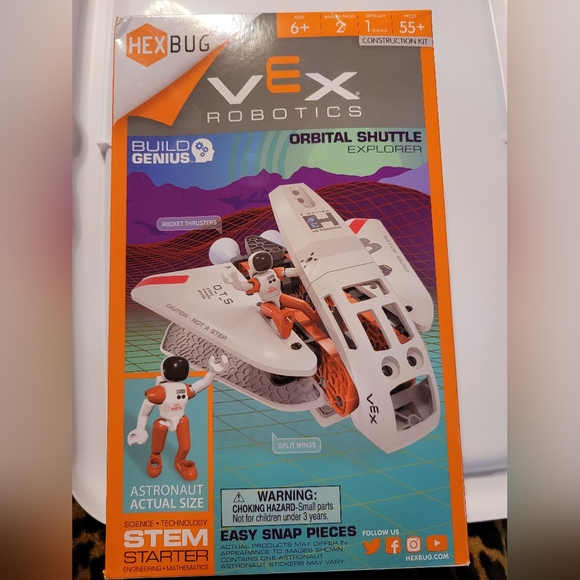 Other | Hex Bug Vex Robotics Orbital Shuttle Explorer Stem Toy New ...